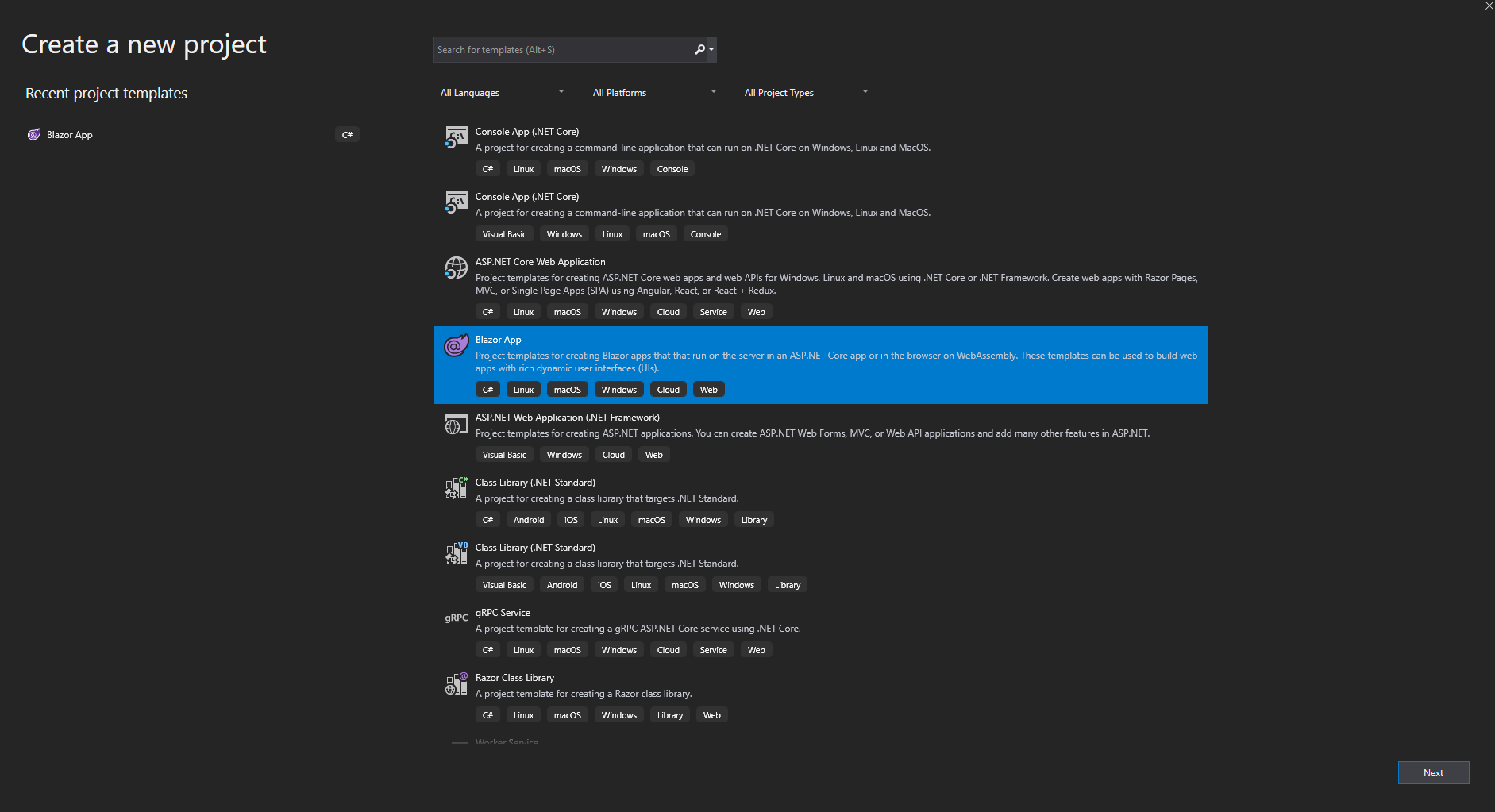 Web Components Documentation For Blazor Getting Started Blazor Components